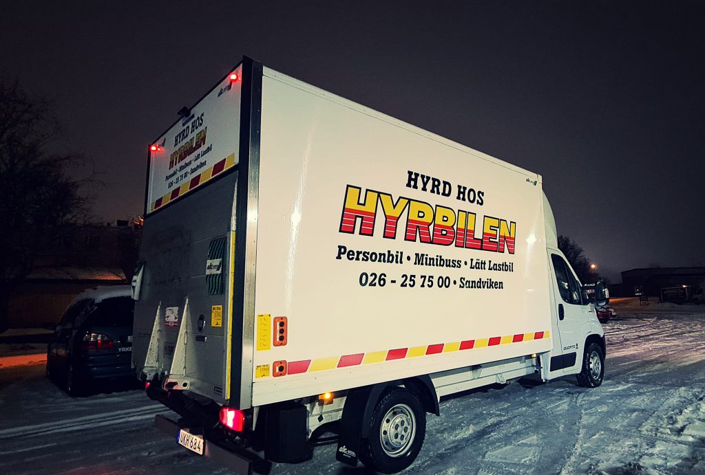Hyr flyttbil Fiat Ducato | Hyra bil i Sandviken